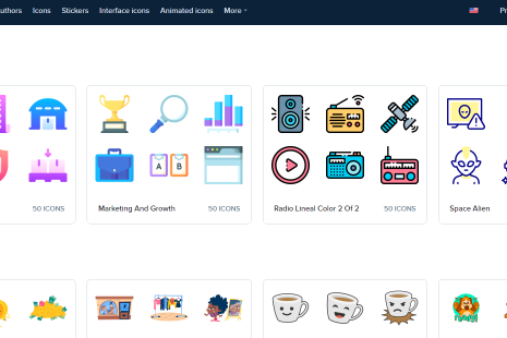 Các website hỗ trợ tải icon miễn phí